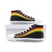 Reggae High Top Canvas Shoes, Jamaica Sneakers, Hip Hop Street Sneakers ...