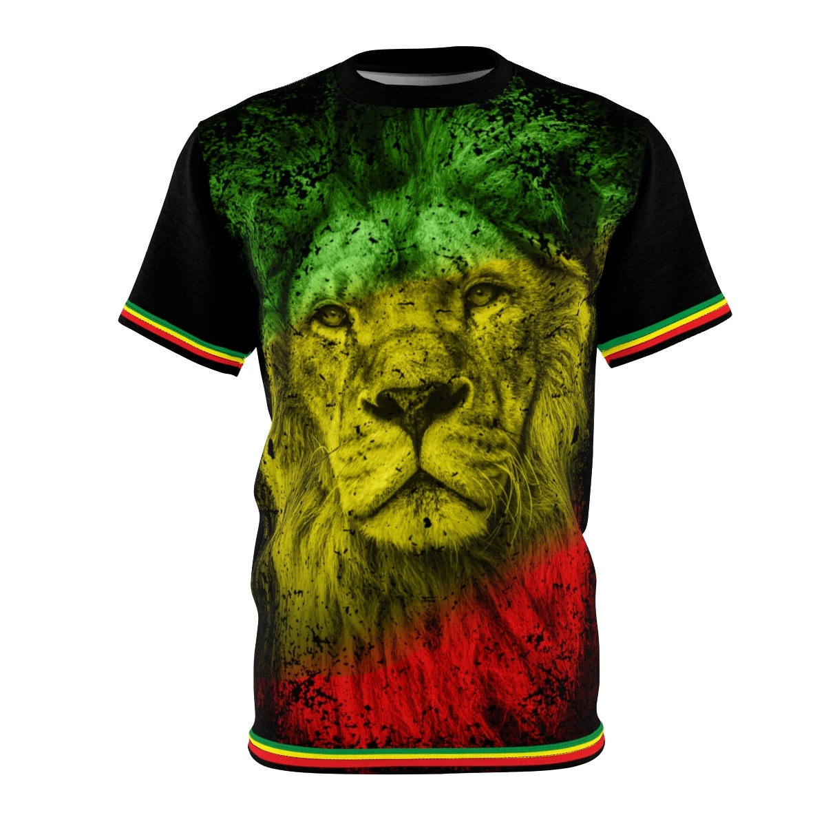 Rasta Lion T Shirt Unisex Men Shirt Woman Shirt Irie Colors Reggae ...
