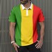 Green Yellow Red Polo, Rasta, Reggae,jamaica, Caribbean - Etsy