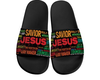 Jesus Slippers - Etsy
