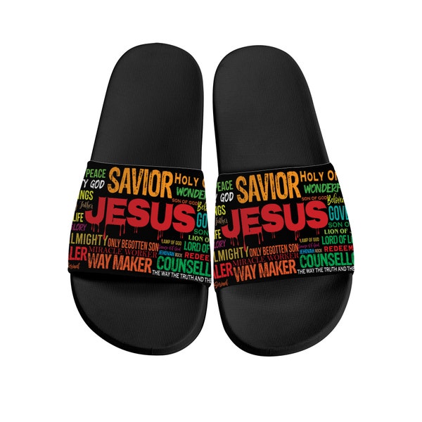 Jesus Slippers - Etsy
