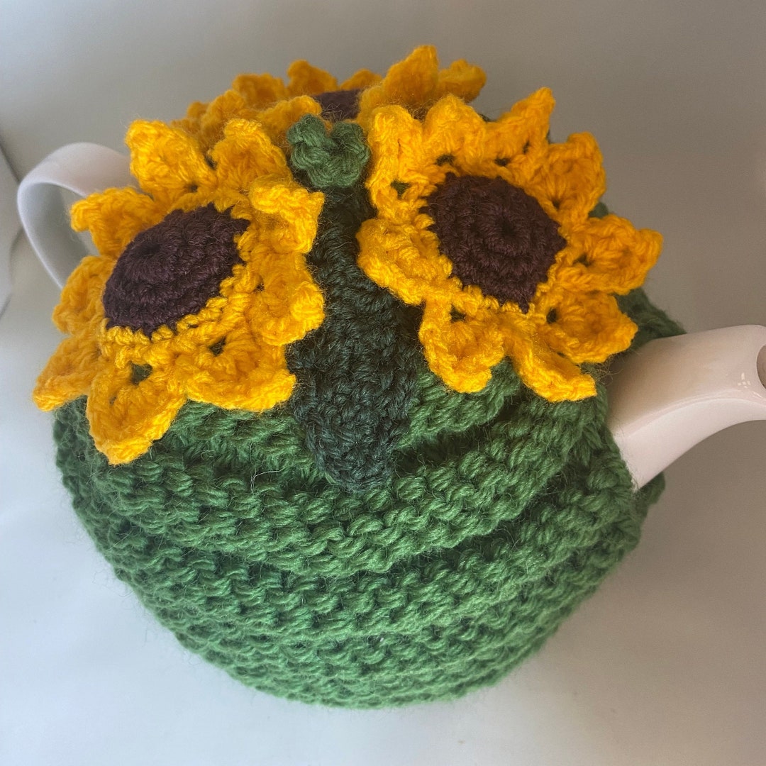 Sunflower Tea Cosy Large - Etsy Australia