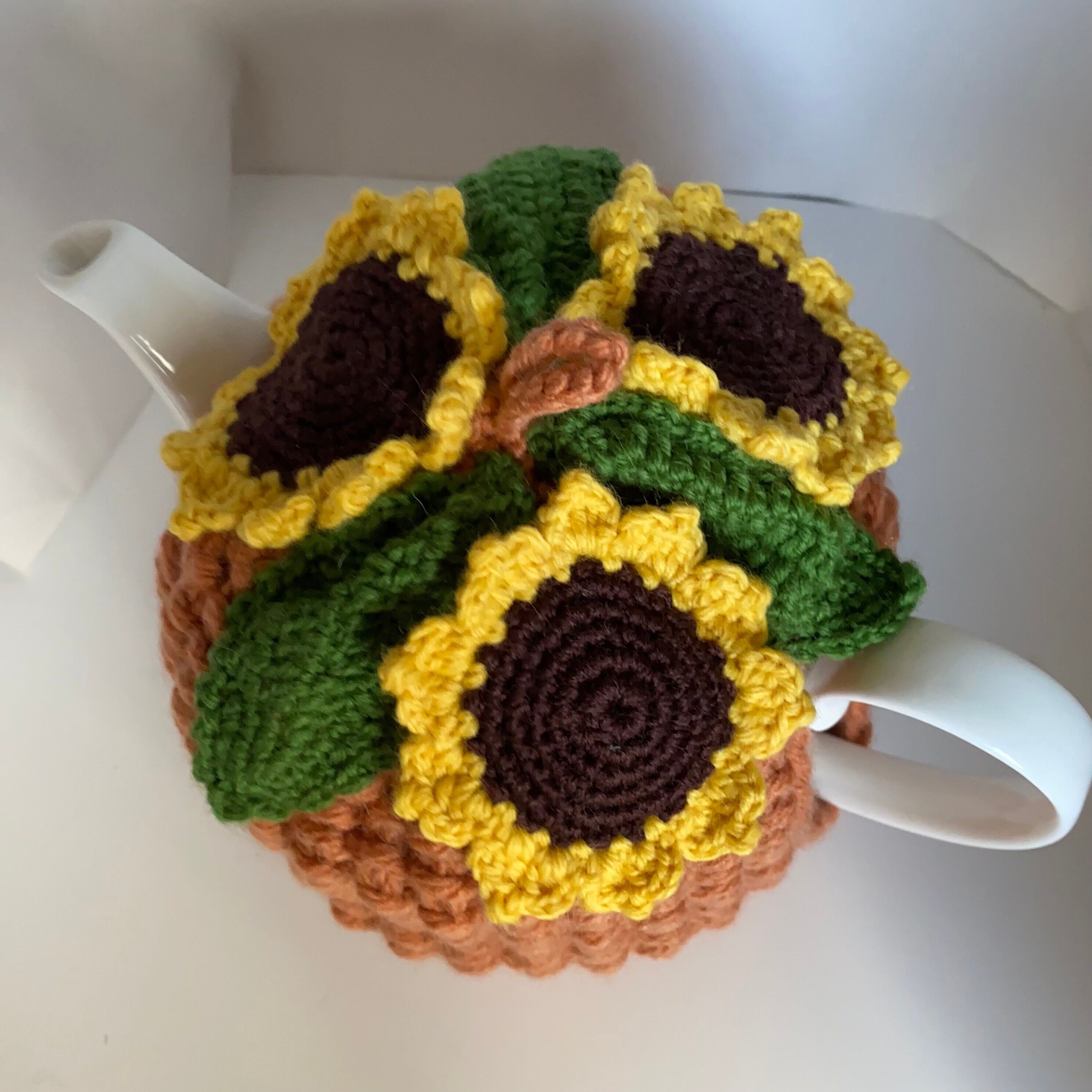 Sunflower Tea Cosy Large - Etsy Australia