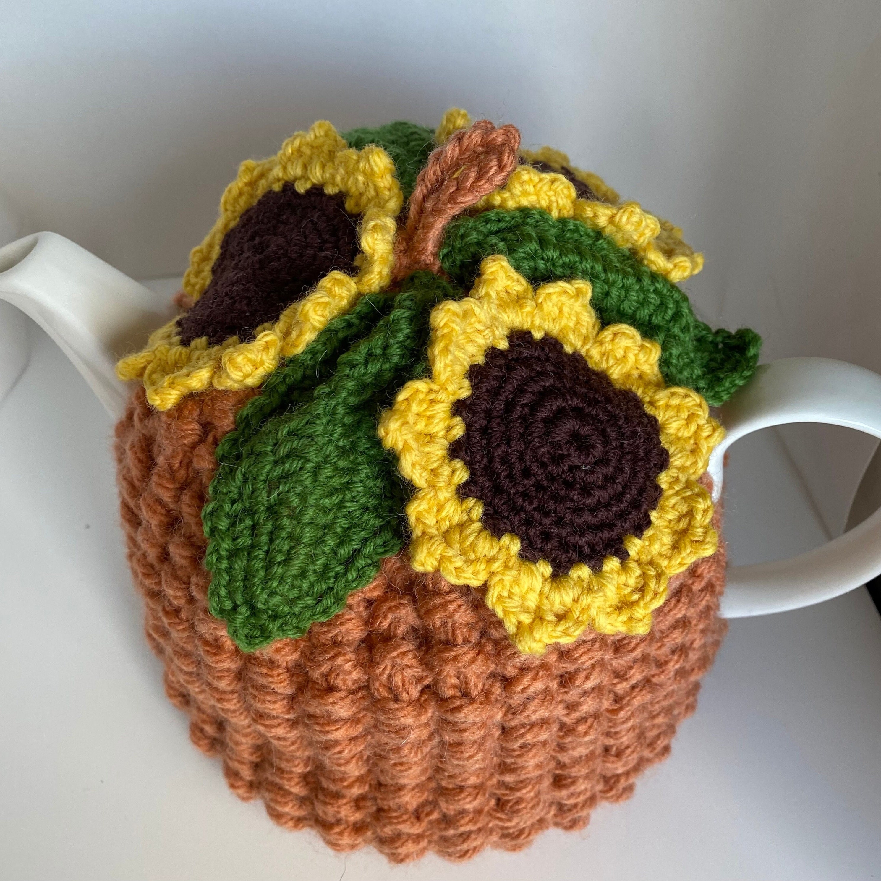 Sunflower Tea Cosy Large - Etsy Australia