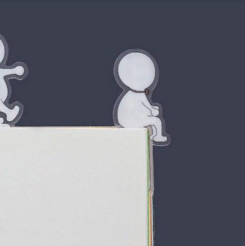 Cute Mini Boy Bookmark Book Reading Office School Work From Home ...