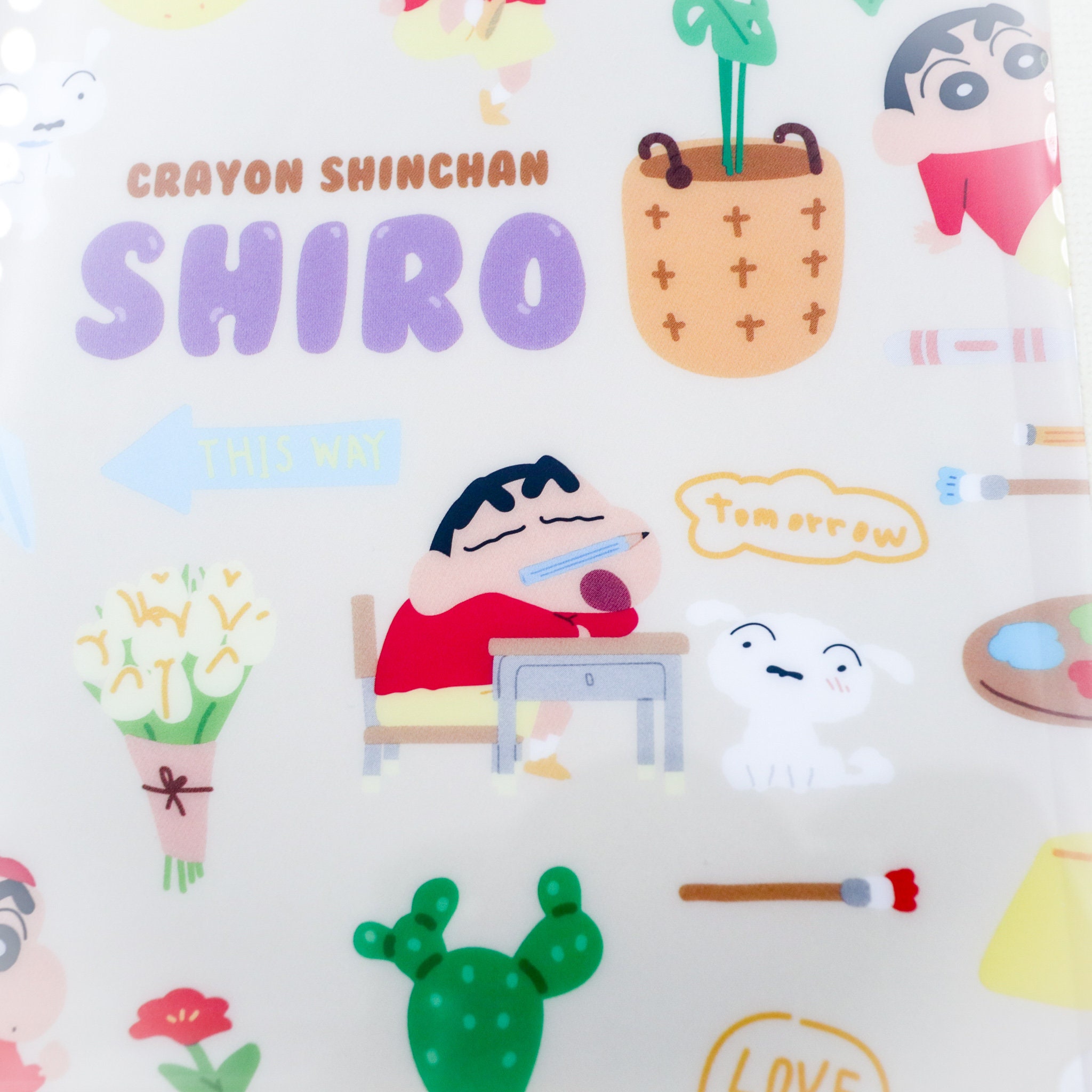 Crayon Shin-chan Shiro A4 Folder File - Etsy