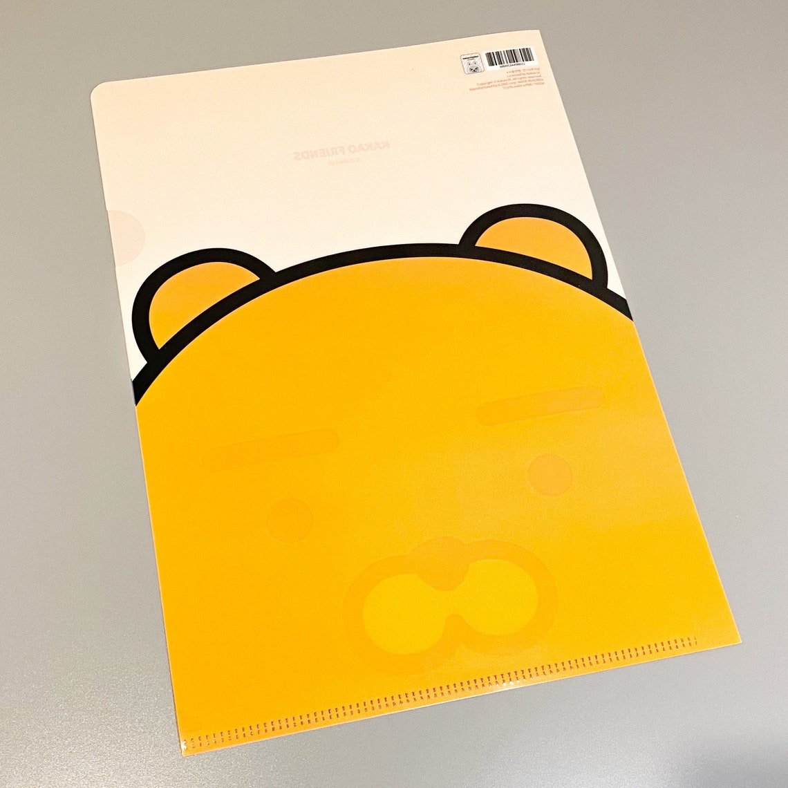 Korea Kakao Friends Ryan Lion A4 Doc File Folder Perfect Organise ...