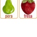 Spanish Fruits Flashcards Printable | Preschool Homeschool Classroom ...