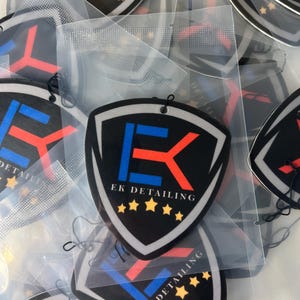 50-1000 Pcs Custom Car Logo Air Fresheners Business Bulk - Etsy