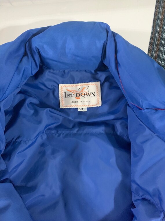 Vintage 70’s 1st Down mens jacket, Quilted down insul… - Gem