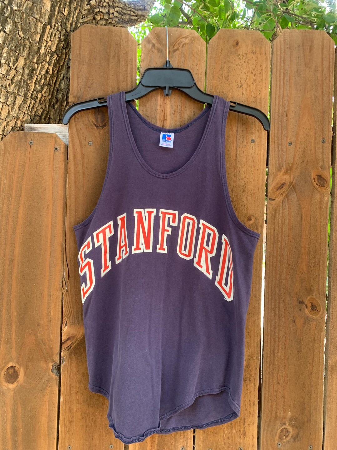 Vintage Stanford University Blue/red Tank Top Size Medium by Russell ...