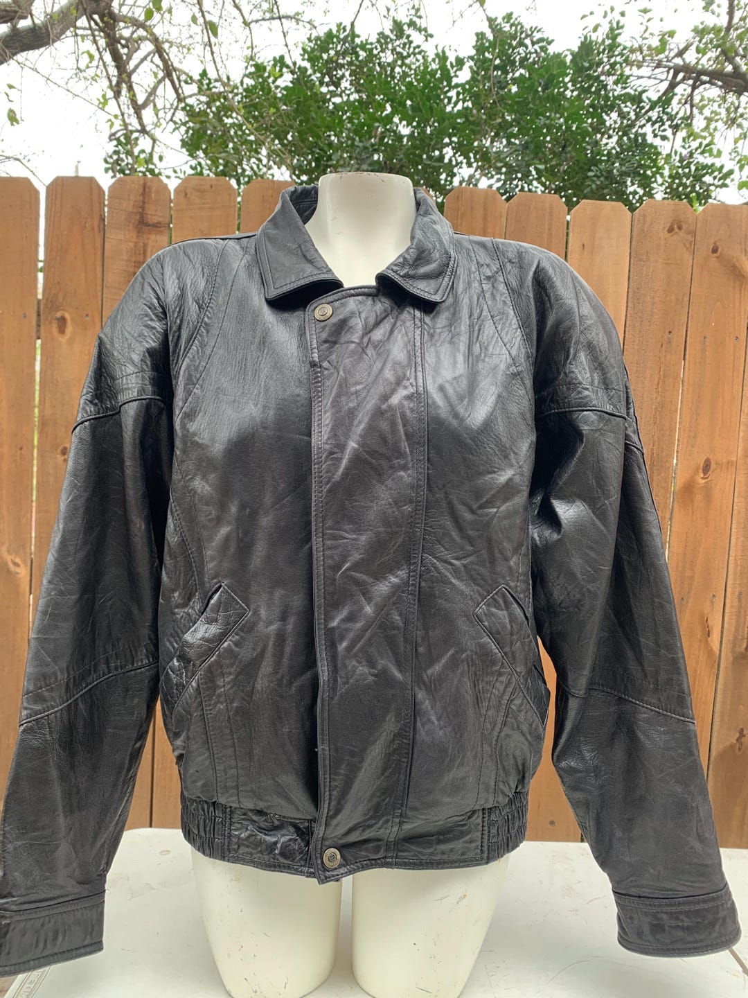 Vintage Urban Renewal by M Julian Men’s Leather Jacket Size Medium ...