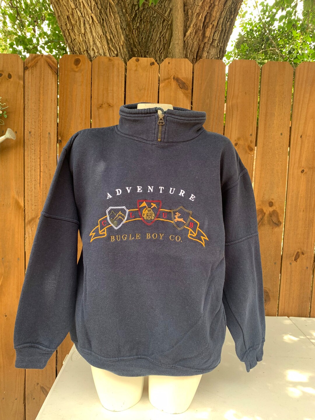 90’s Vintage Adventure Bugle Boy Co. Men’s Sweatshirt, True Vintage ...