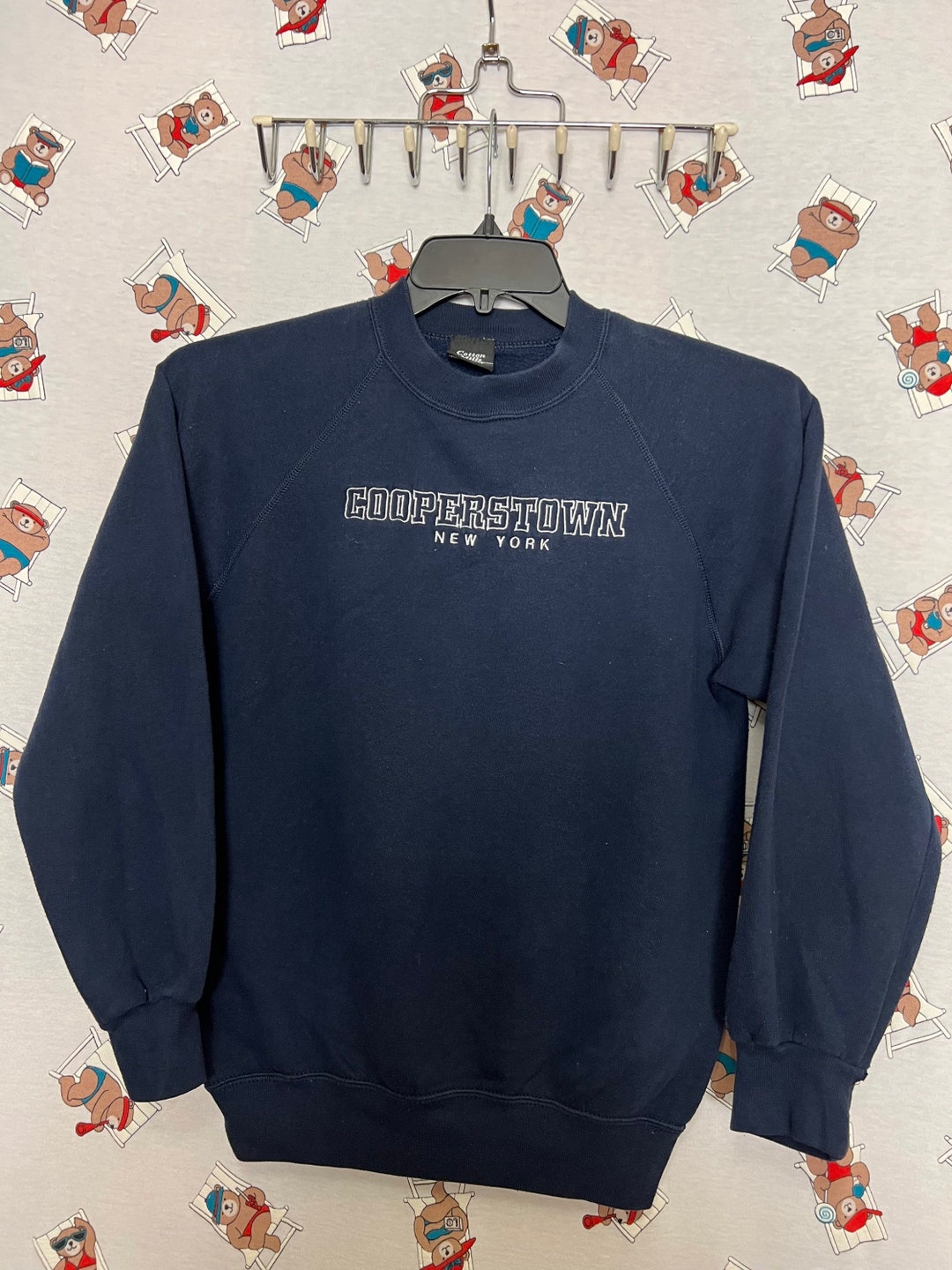 90s Vintage Cooperstown New York Crewneck Sweatshirt Size S - Etsy