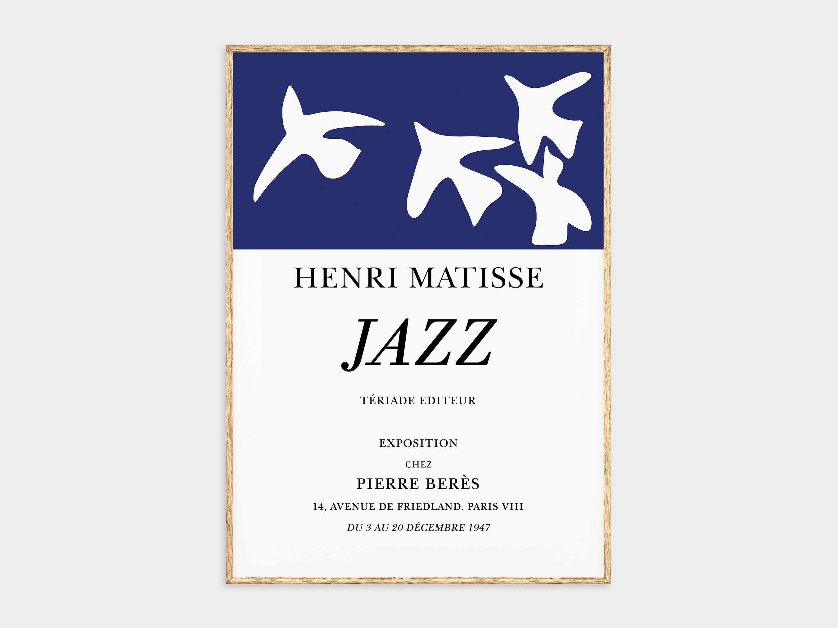 Henri Matisse Jazz 1947 Doves, Vintage Poster, Printable Wall Art ...