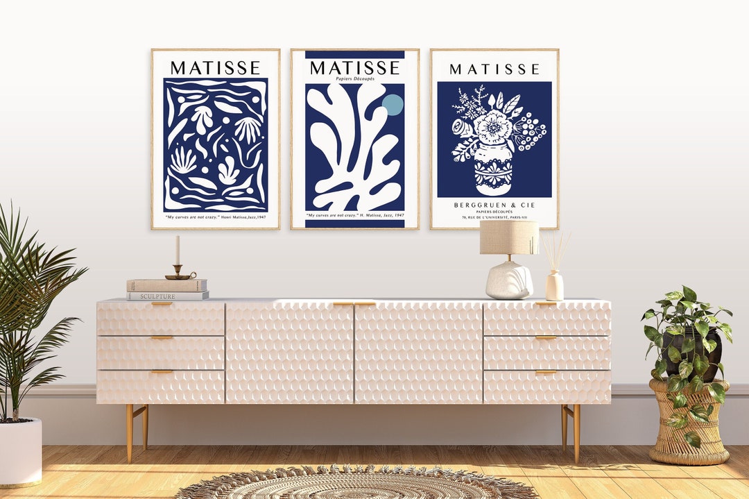 Henri Matisse Exhibition Art Set, Matisse Print Set, Gallery Wall Set ...