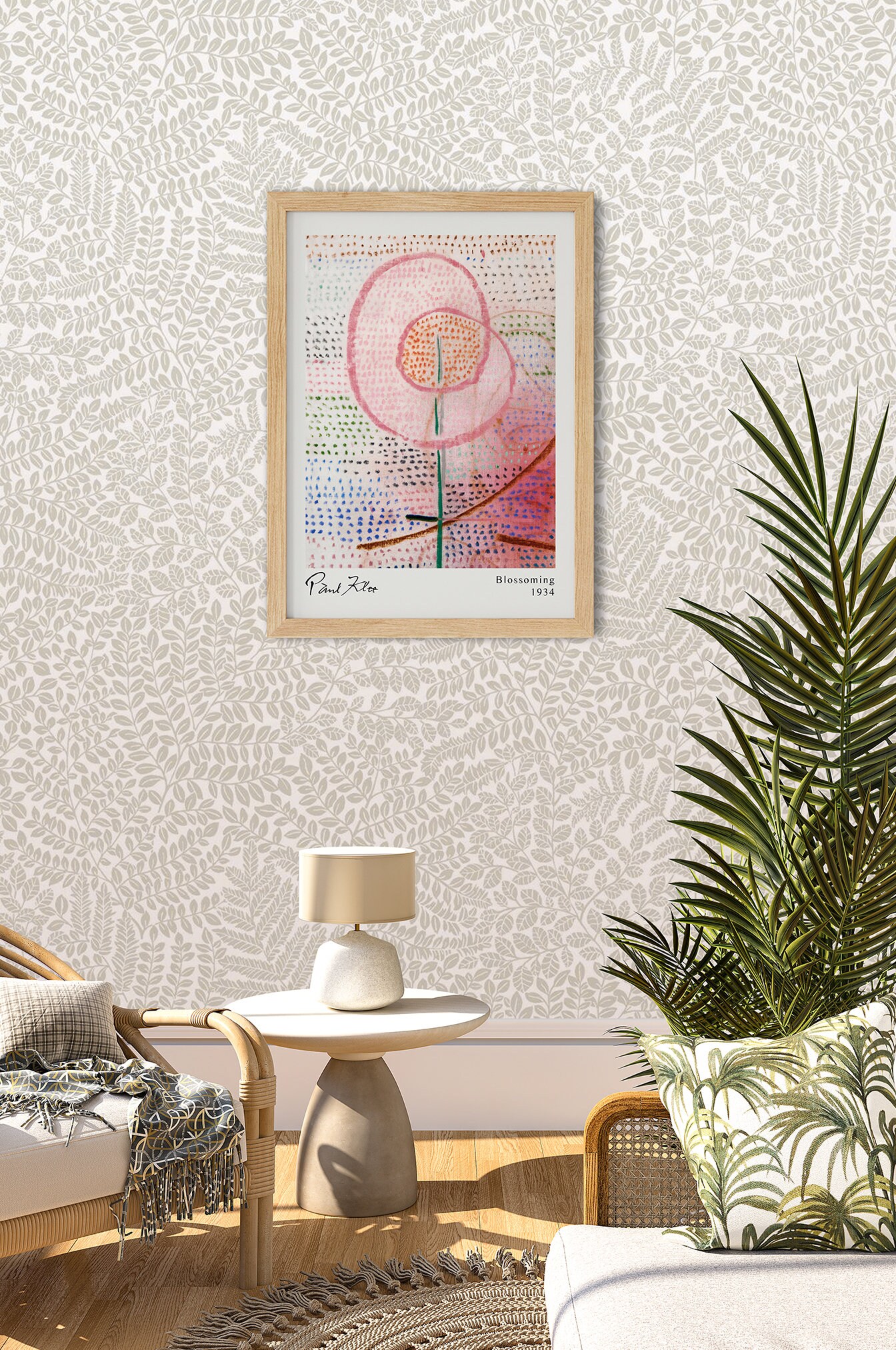 Paul Klee Poster Paul Klee Flower Print Art Exhibition - Etsy