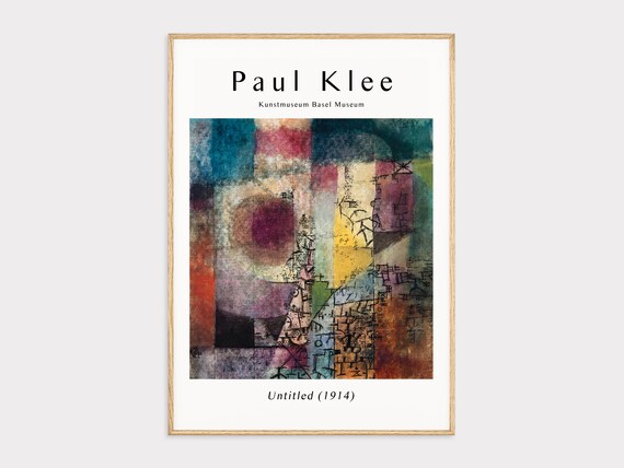 Paul Klee Poster Paul Klee Print Art Exhibition Print | Etsy