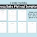 Snowflake Method Novel Outline | Story Planning Worksheets | Nanowrimo ...