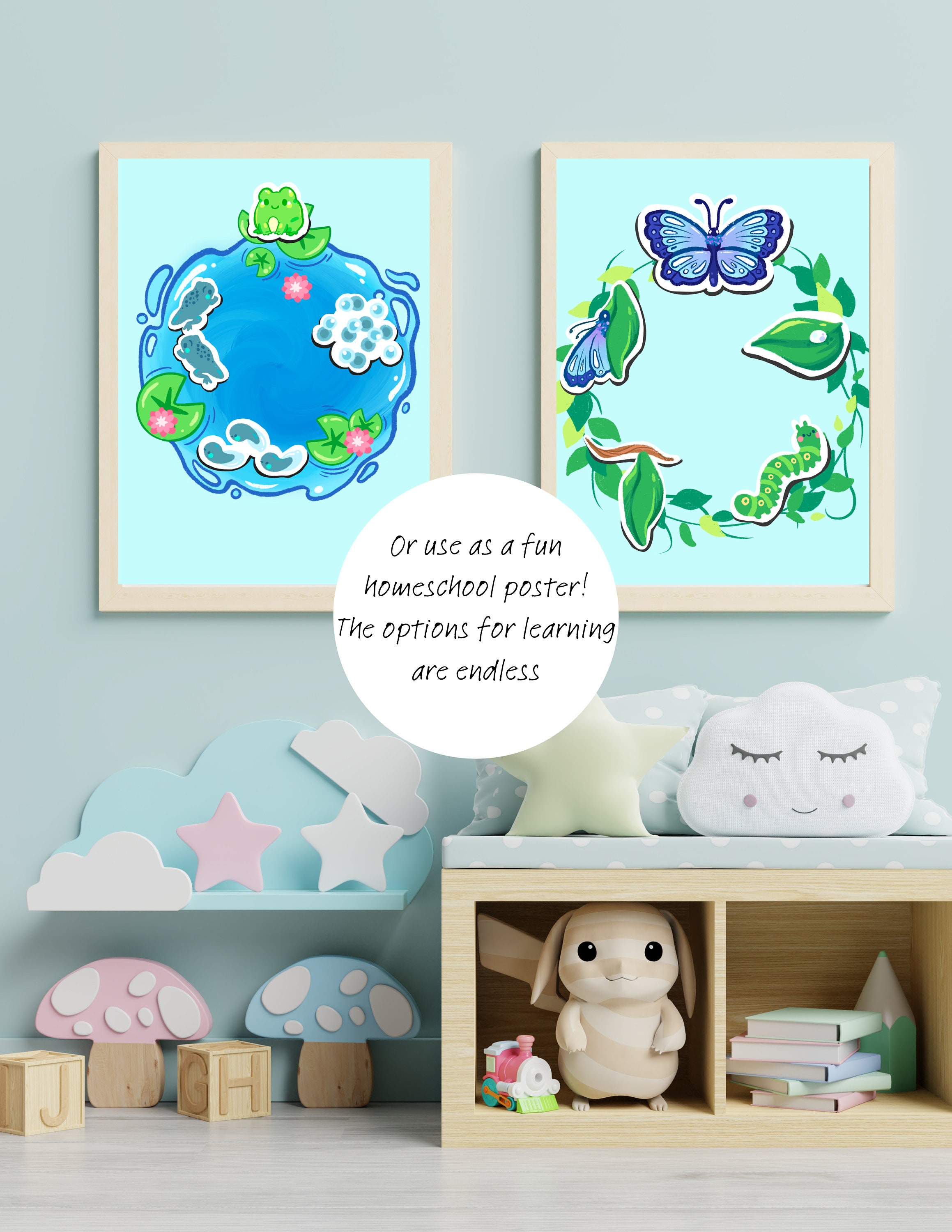 Life Cycle Busy Book Toddler Busy Binder Homeschool Curriculum Nature ...