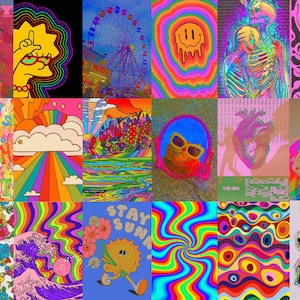 110pcs Indie Wall Collage Kit Indie Wall Collage Retro Wall - Etsy