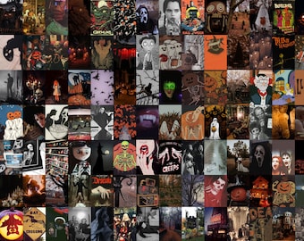 80PCS Halloween Fall Collage Kit | Pumpkin Photo Collage | Fall Breeze ...