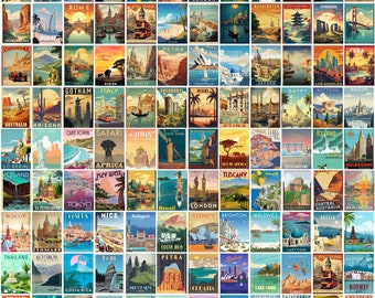 Gallery Wall Set Boho Art Prints Dorm Decor Special - Etsy