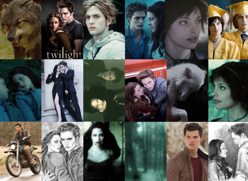125PCS Twilight Wall Collage Kit Twilight Saga Aesthetic - Etsy