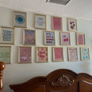 100 Danish Pastel Aesthetic Wall Collage Danish Pastel Room Decor Pink Wall Art Aesthetic ...