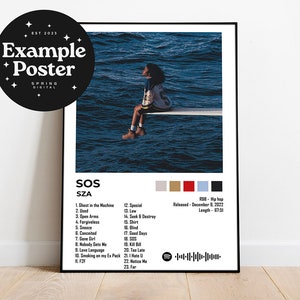 Custom Album Cover Poster Album Prints Music Poster - Etsy