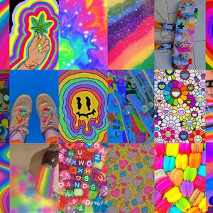 110pcs Indie Wall Collage Kit Indie Wall Collage Retro Wall - Etsy