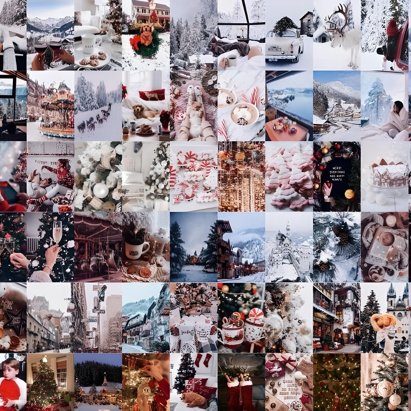 Winter collage - Etsy.de