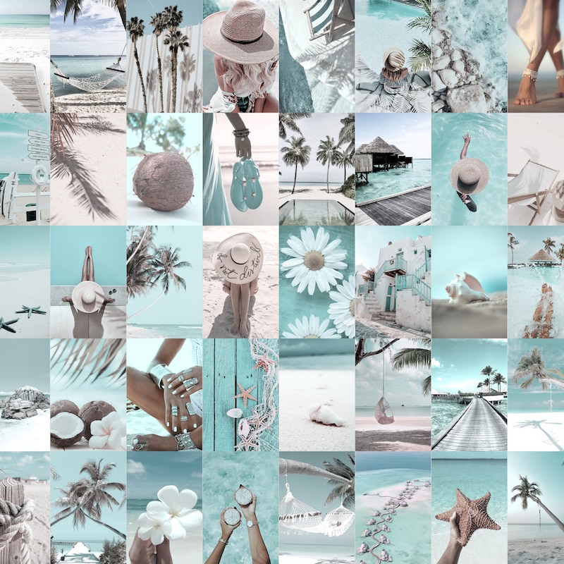 Beach Photo Collage - Etsy