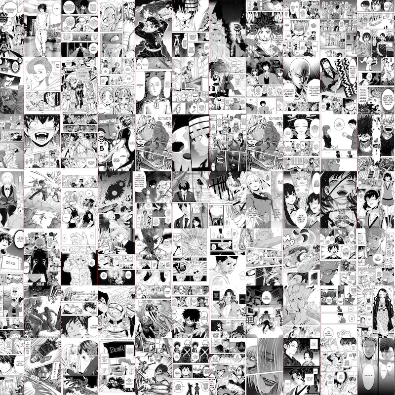 Anime Manga Panels - Etsy