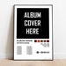 Custom Album Cover Poster Album Prints Music Poster - Etsy