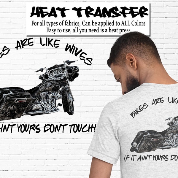 Harley Davidson Dtf Transfer - Etsy