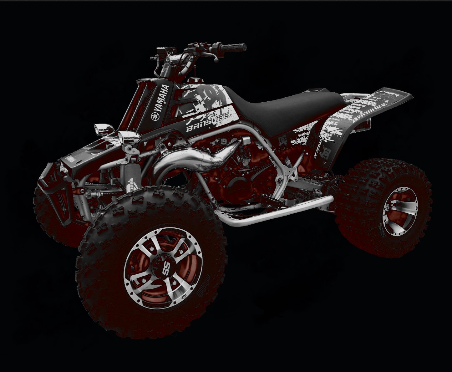 Scrapbooking Papercraft Embellishments clipart 4-Wheeler Banshee png ...