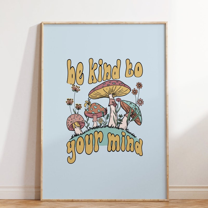 Be Kind Poster - Etsy