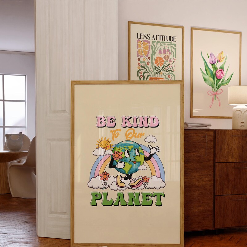 Save the Earth Poster - Etsy