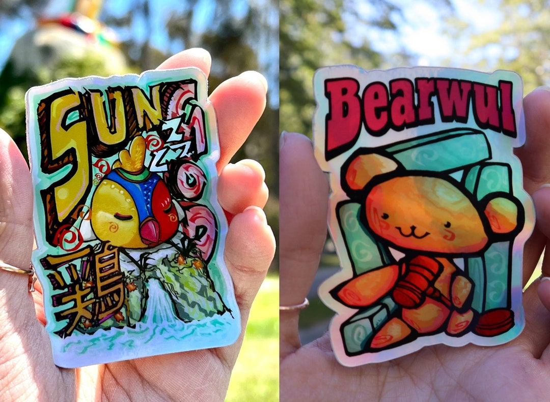 UCSD Sun God and Bear Warren (bearl) Stickers - Etsy