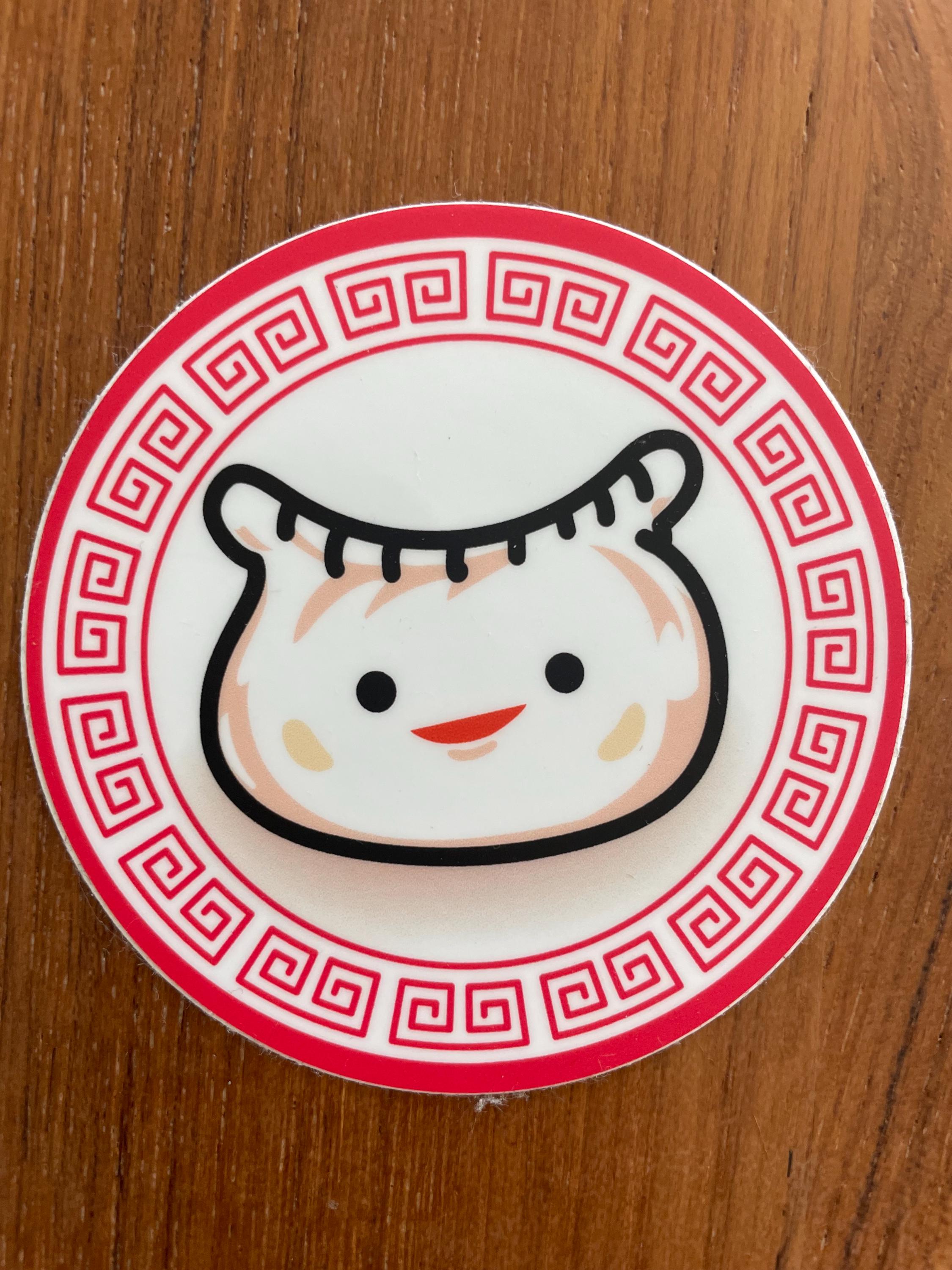Dim Sum Stickers, Yum Cha Stickers, Die-cut Sticker, Vinyl Weatherproof ...