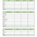 Ultimate & Detailed Monthly Budget Printable | Green Color | Income and ...