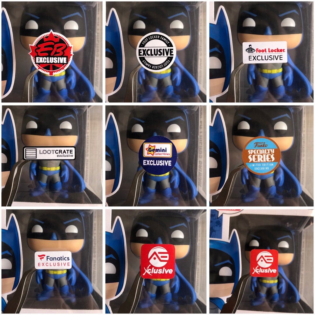 Replacement Stickers for EB, Foot Locker, Lootcrate, Gemini, Specialty ...