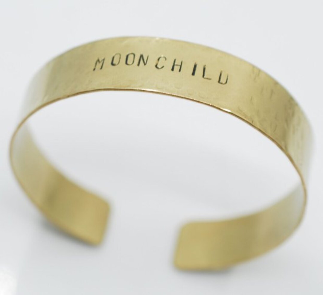 Personalized Hand Stamped Copper Bracelet Custom Copper Bracelet Pure ...