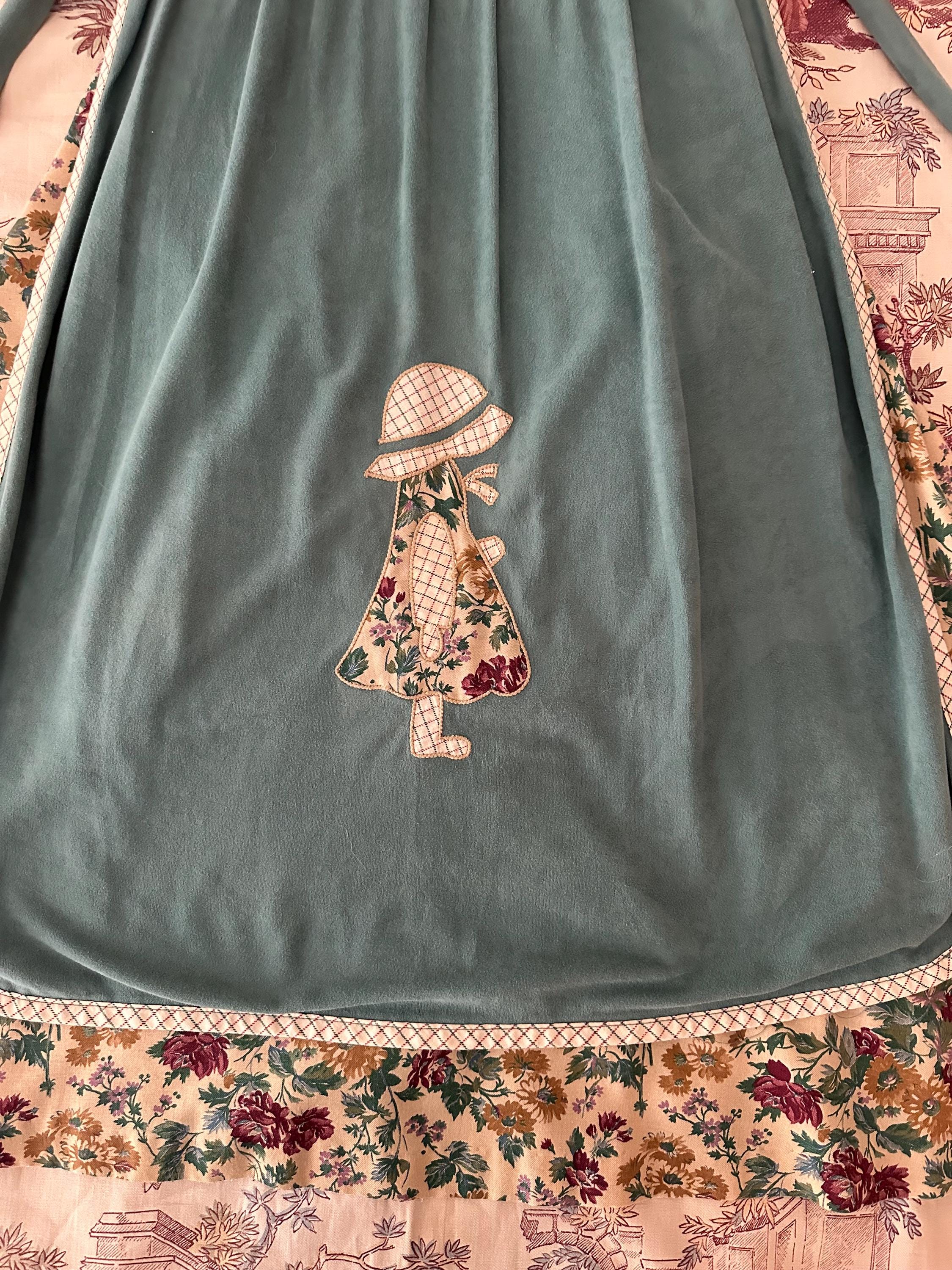 Cutest 1970's Holly Hobby Apron Dress - Etsy