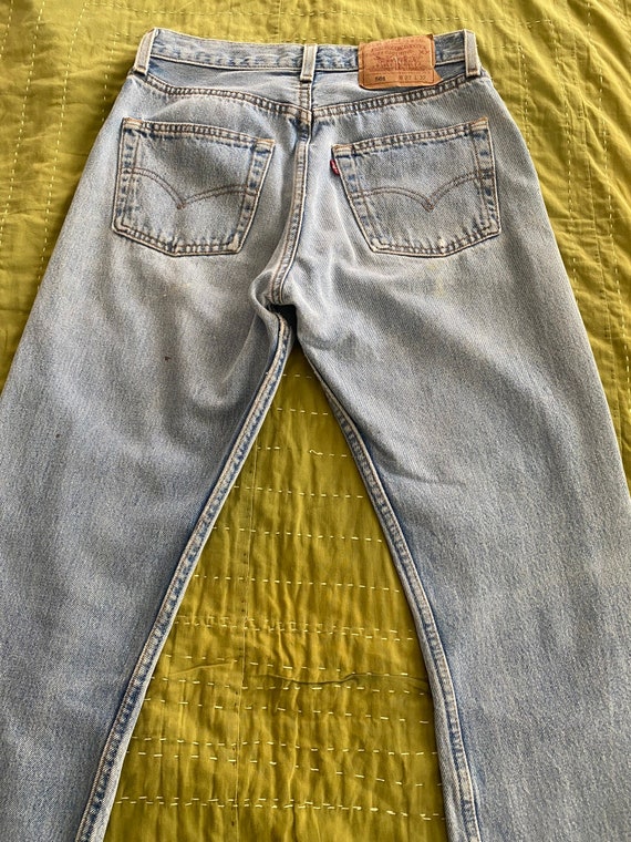 1980's Vintage Levis 501 Denim Jeans Dark Wash 30/31 … - Gem