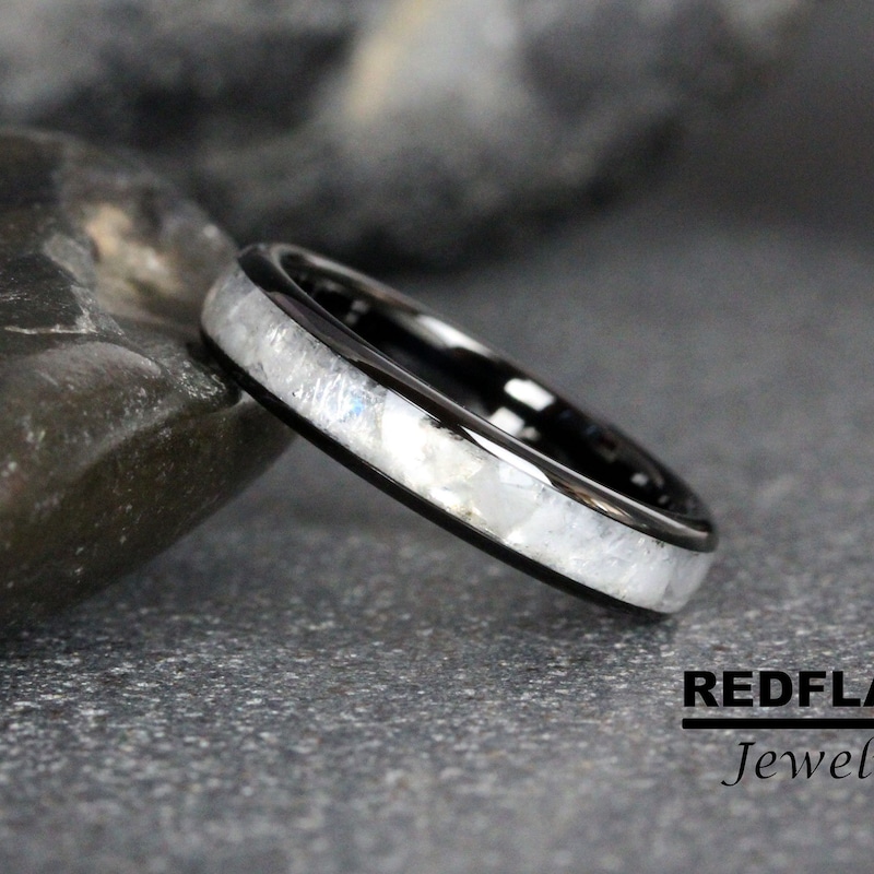 Mens Moonstone Ring - Etsy