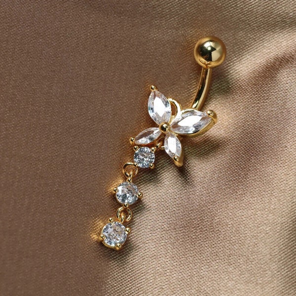 Dangle Belly Button - Etsy