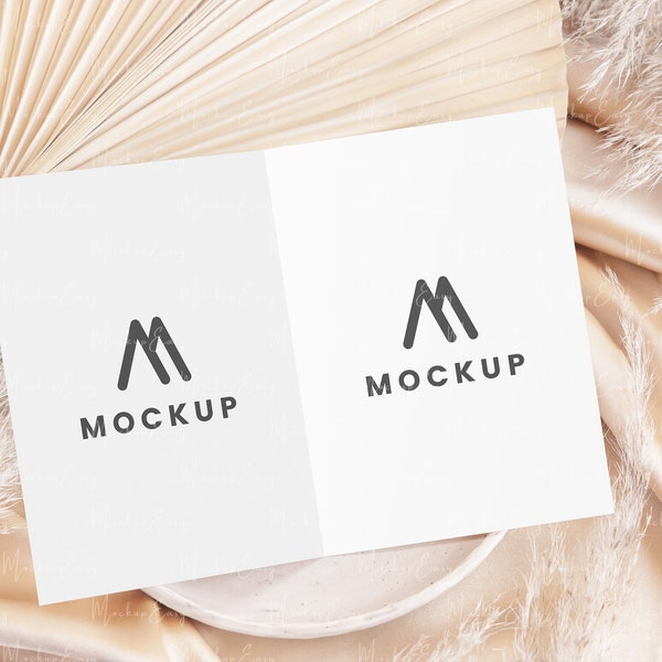 Wedding Program Booklet Mockup - Etsy