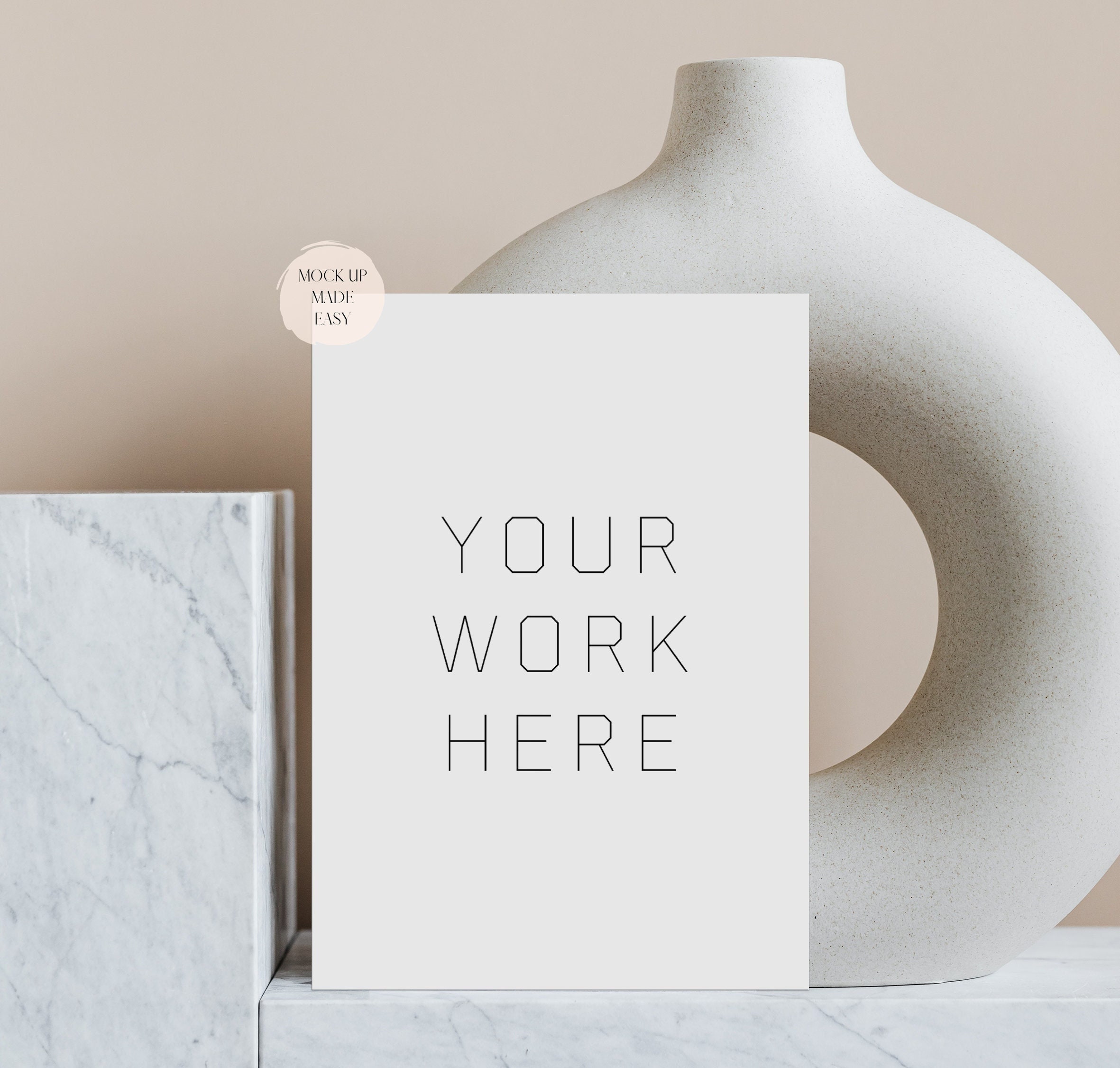 Simple Invitation Mockup Greeting Card Mockup Wedding - Etsy